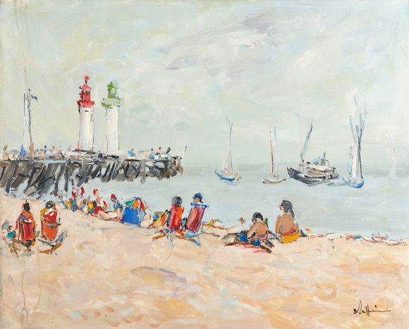 Bonhams Skinner : ANDRÉ RAFFIN (French, 1927-2004) Lumiere Normande (25 ...