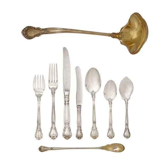 Bonhams : A GORHAM STERLING SILVER FLATWARE PART SERVICE FOR SIXTEEN ...