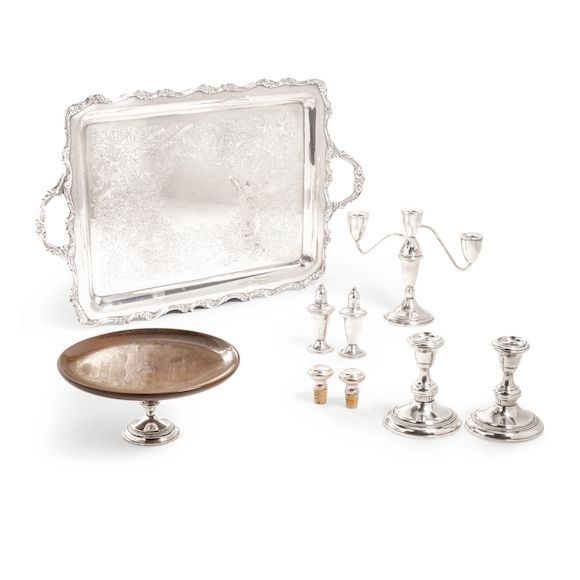 Bonhams : A GROUP OF AMERICAN STERLING SILVER HOLLOWARE by various ...