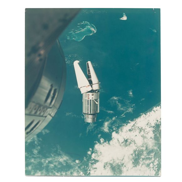 Bonhams : GEMINI 8 & 9A: LARGE FORMAT PHOTOS OF "ANGRY ALLIGATOR" ATDA ...