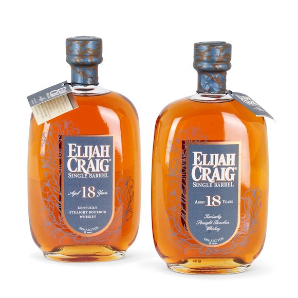 Bonhams Skinner : Elijah Craig 18 Years Old (2 750ml bottles)