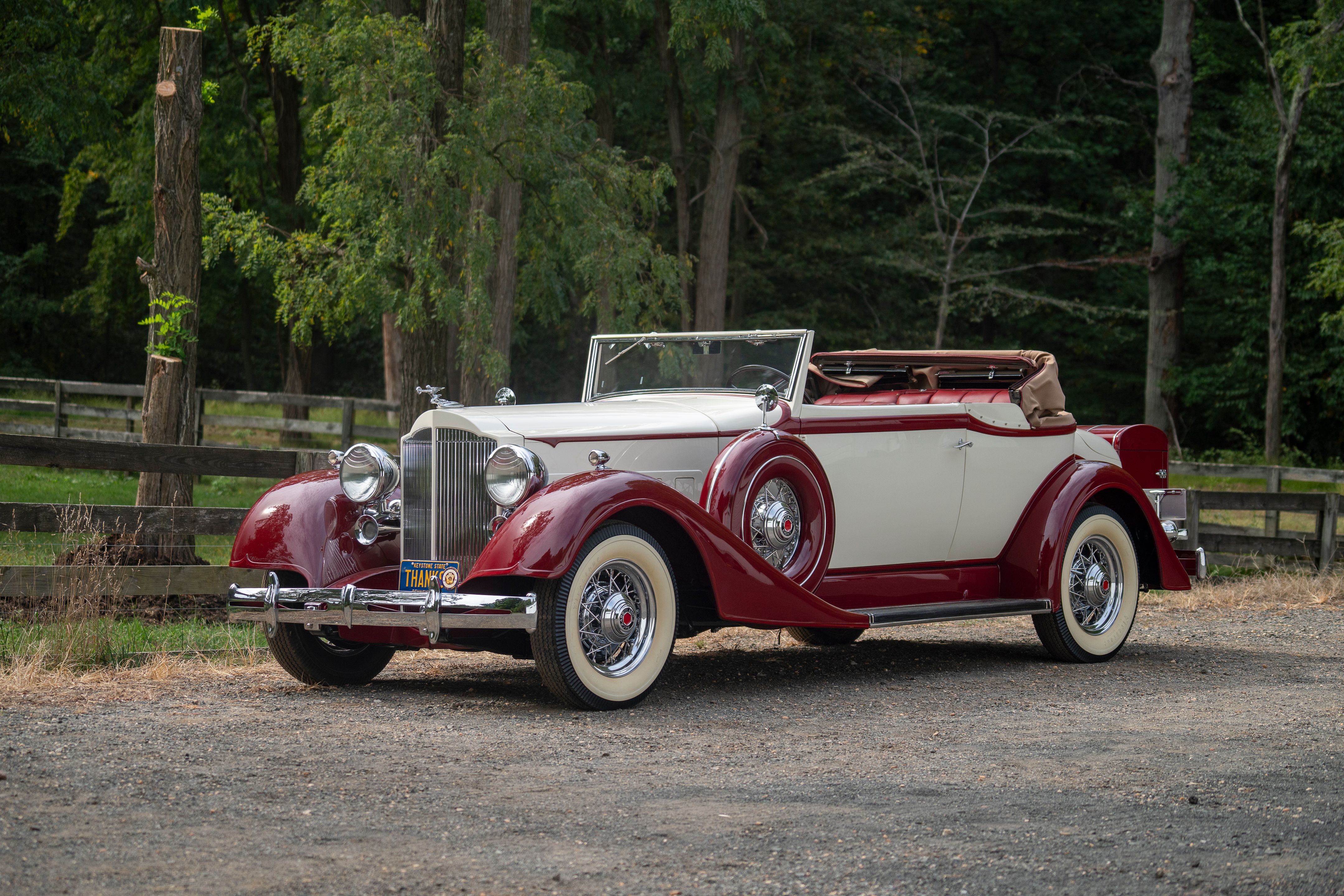 Bonhams Cars : 1934 Packard Model 1102 Convertible Victoria Chassis no. 72719