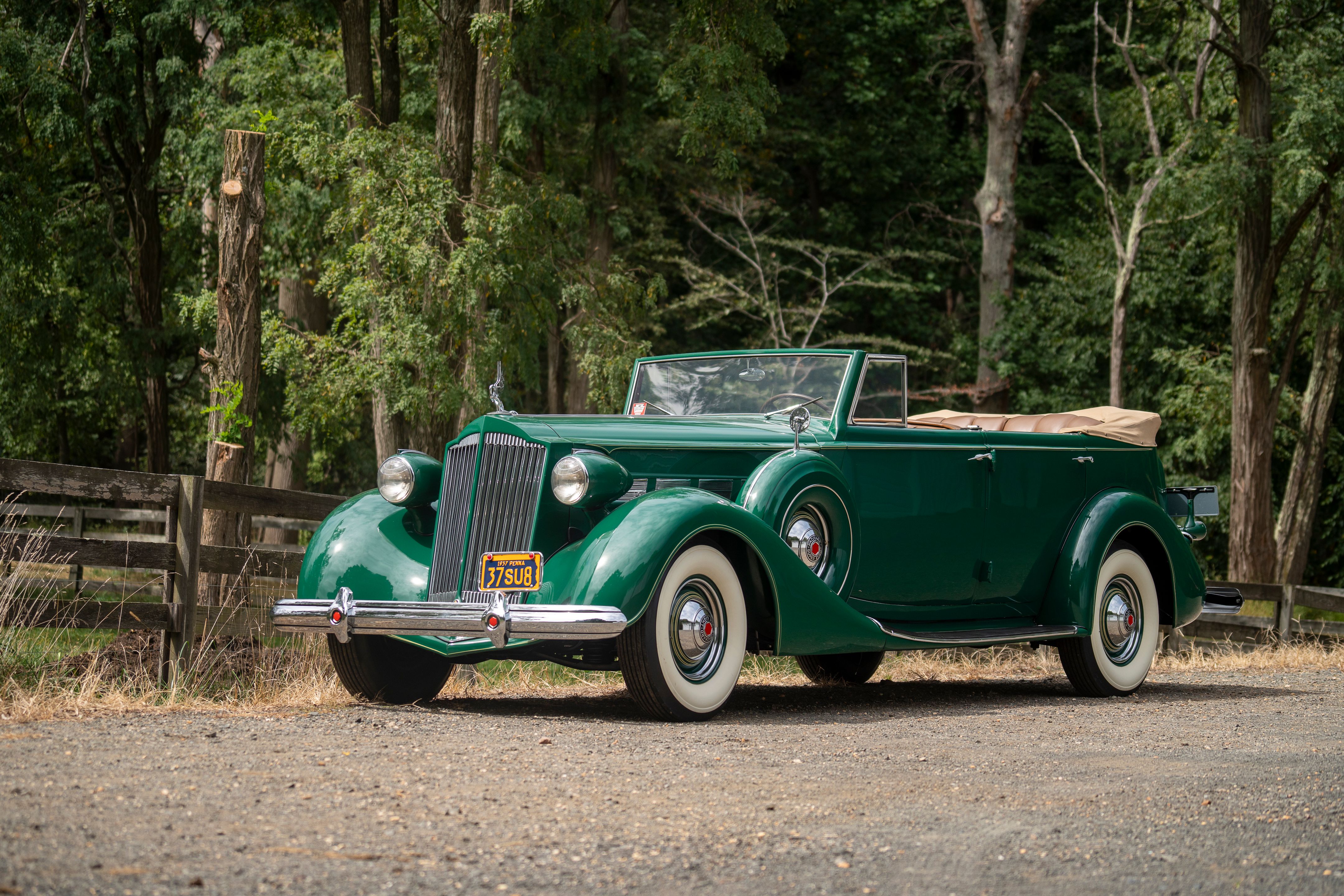 Bonhams Cars : 1937 Packard Series 1502 Super Eight Convertible Sedan ...
