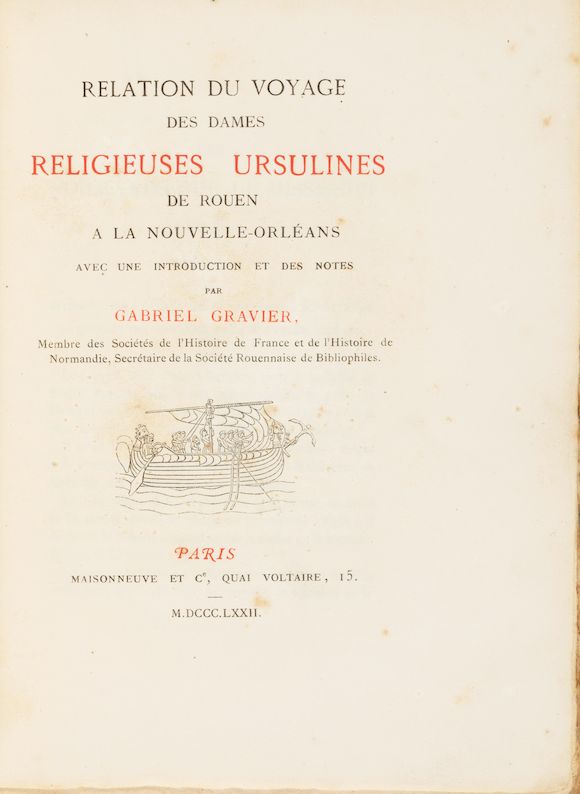 Bonhams : HACHARD, MARIE-MADELEINE. 1704-1760. GRAVIER, GABRIEL, editor ...