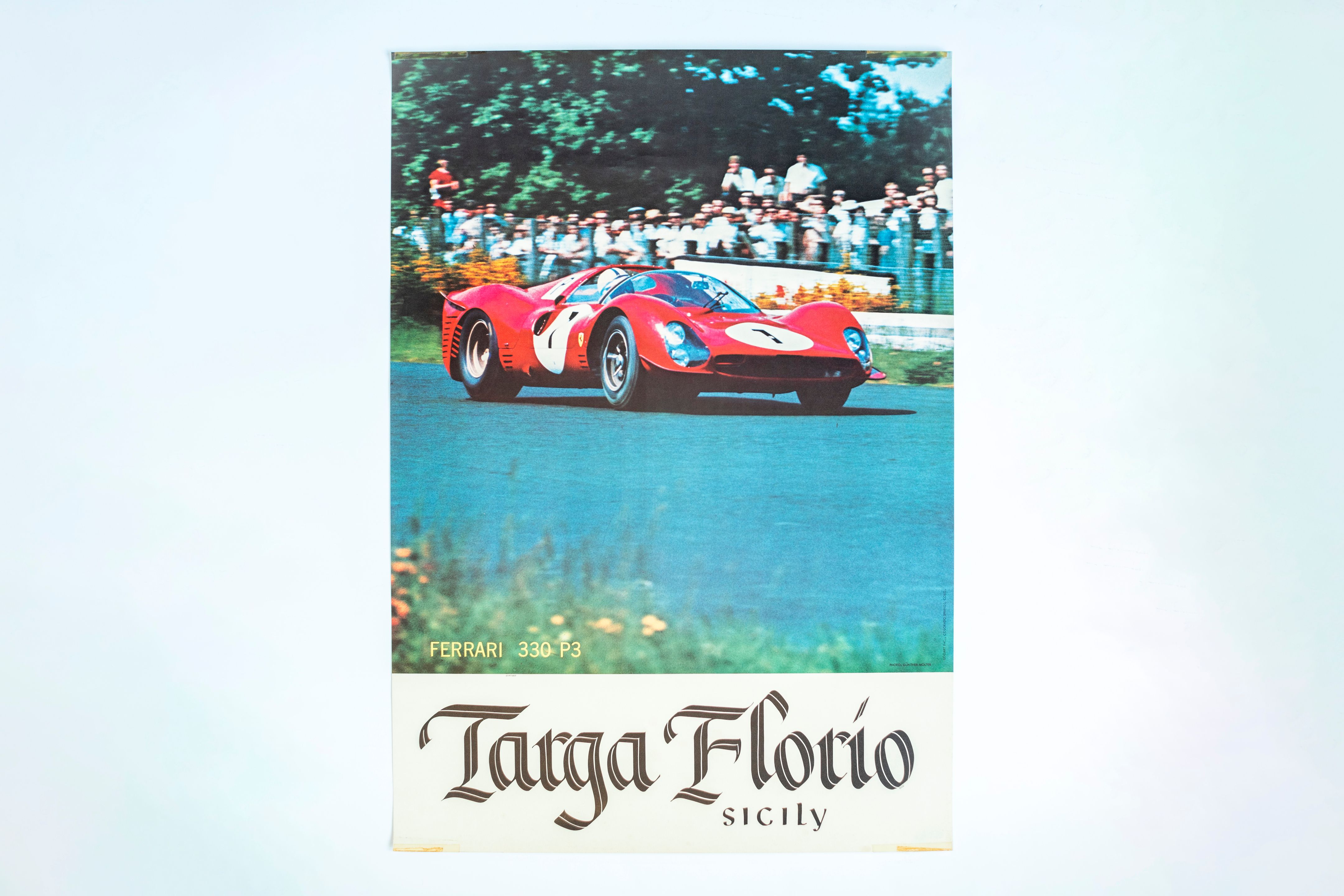 Bonhams Cars : Targa Florio Sicily, Ferrari 330 P3 poster