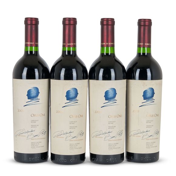 Bonhams Skinner : Opus One 2005 (4 bottles)