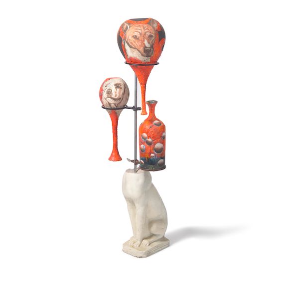 Bonhams : MICHAEL LUCERO (BORN 1953) Basenji Spaniel Mix (from ...