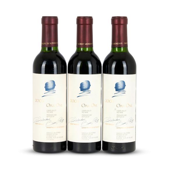 Bonhams Skinner : Opus One 2003 (3 375ml bottles)