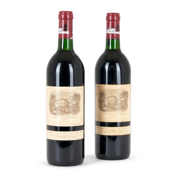 Bonhams Skinner : Château Lafite Rothschild, 1990 (2 bottles, 750ml)