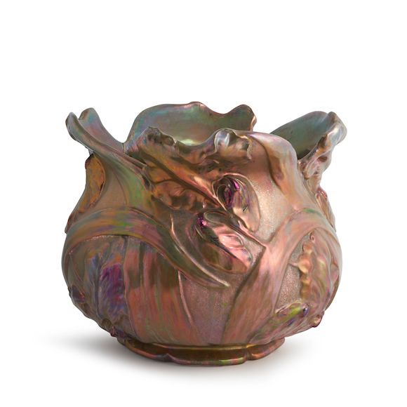 Bonhams Skinner : FREDERIC DANTON (1874-1932) ART NOUVEAU JARDINIERE ...