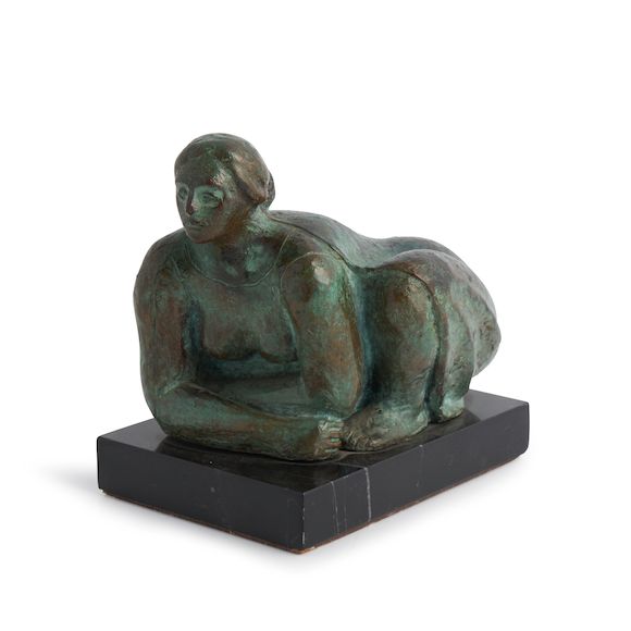 Bonhams Skinner : R. MEDINA (20TH CENTURY) FIGURAL SCULPTURE Mexico ...