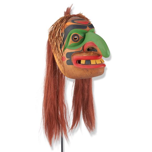 Bonhams Skinner : A Tony Hunt, Jr. mask Tony Hunt, Kwakwaka'wakw, (1961 ...
