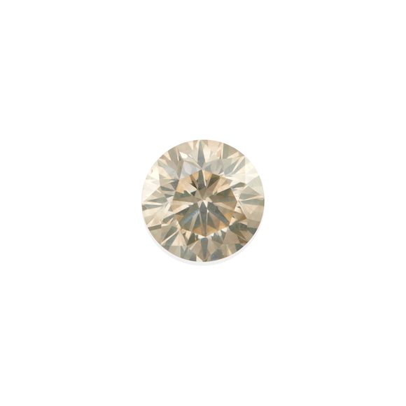 Bonhams : LOOSE FANCY LIGHT GRAY DIAMOND WITH GIA REPORT