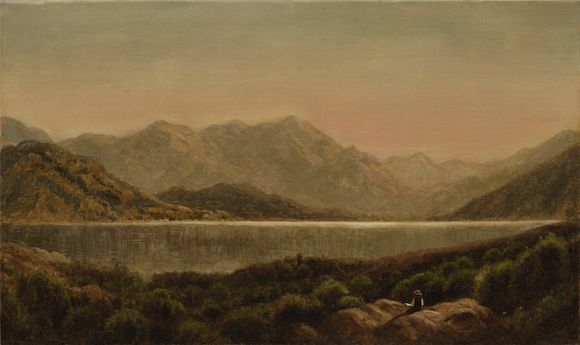 Bonhams : John Bunyan Bristol (1826-1909) View of Upper Ausable Lake 18 ...