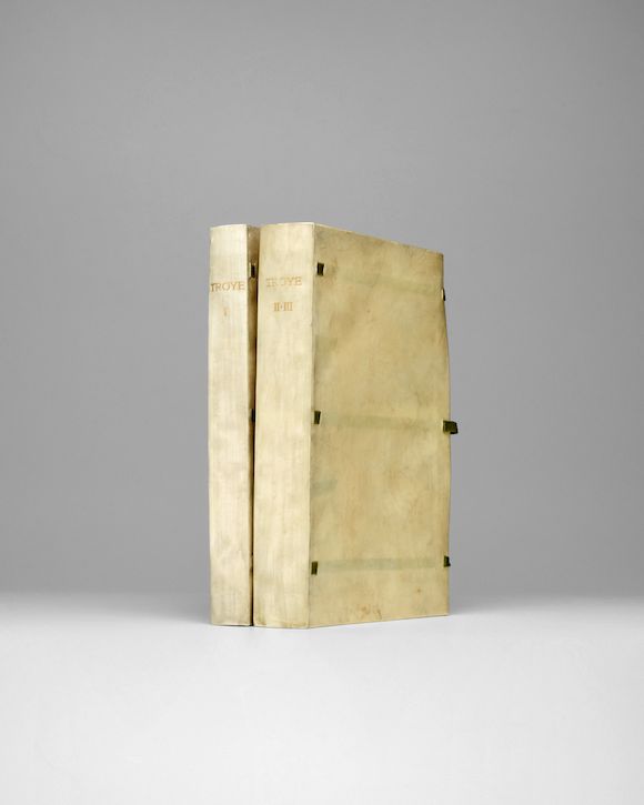 Bonhams : FIRST APPEARANCE OF MORRIS'S TROY AND CHAUCER TYPES. LEFEVRE ...