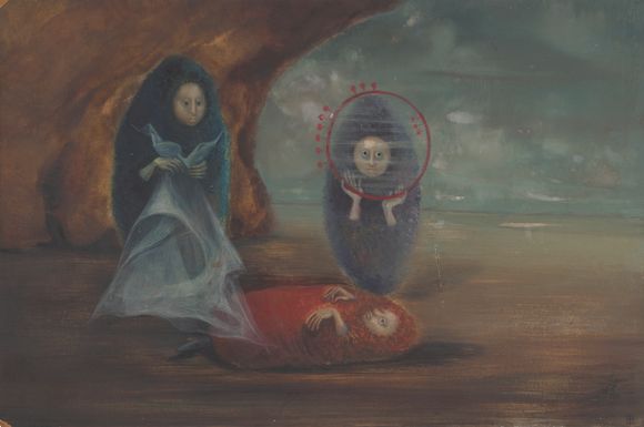 Bonhams : BRIDGET BATE TICHENOR (1917-1990) Limpia 7 7/8 x 11 3/4 in ...