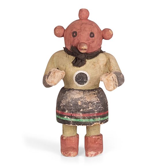 Bonhams : A Hopi katsina figure, depicting Koyemsi or Mudhead