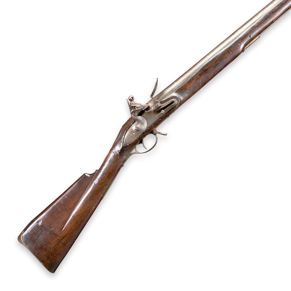 Bonhams Skinner : A DUTCH SHORT LAND PATTERN-STYLE FLINTLOCK MUSKET,