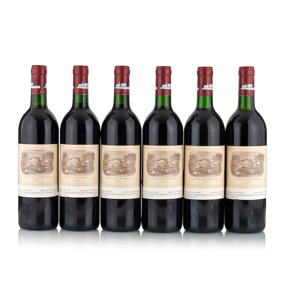Bonhams Skinner : Château Lafite Rothschild 1990 (6 bottles)