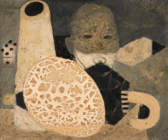 Bonhams Skinner : ANGLO-AMERICAN SCHOOL, 20TH CENTURY A MASKED MAN