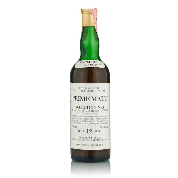 Bonhams Skinner : Laphroaig Prime Malt Selection No. 1 12 years Old (1 ...