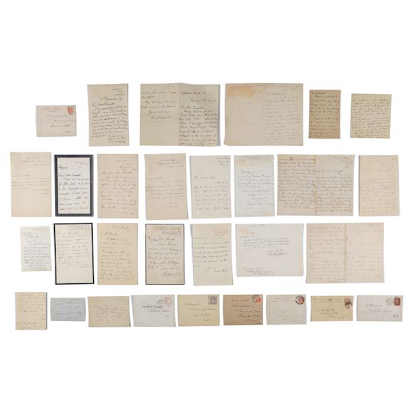Bonhams : ROSSETTI FAMILY. Archive of correspondence to the Rossetti ...
