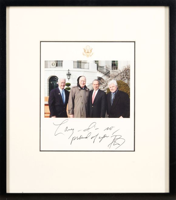 Bonhams Skinner : Dick Cheney Signed and Inscribed Photo, with ...