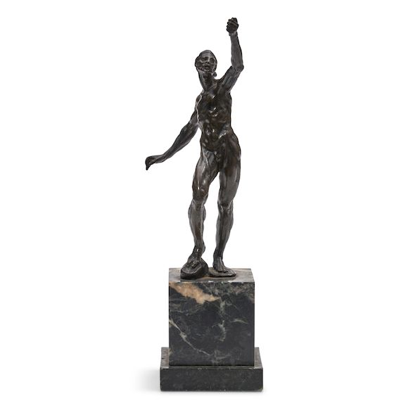 Bonhams Skinner : ITALIAN BRONZE STATUETTE OF ÉCORCHÉ