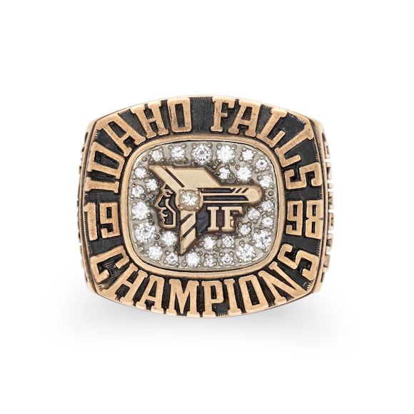Bonhams Skinner : 1998 Idaho Falls Padres Pioneer League Champions Ring