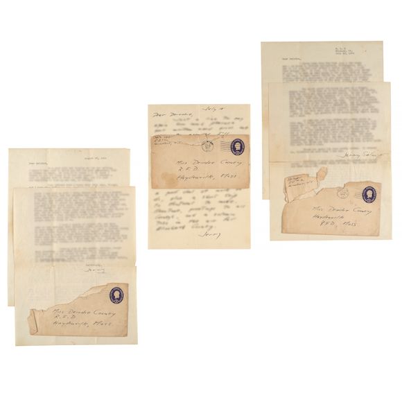 Bonhams : SALINGER ON THE GLASS FAMILY AND ON DETACHMENT. SALINGER, J.D ...