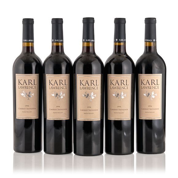Bonhams Skinner : Karl Lawrence Cabernet Sauvignon Napa Valley 1994 (5 ...
