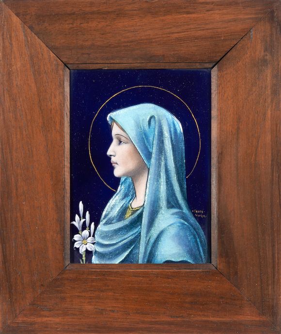 Bonhams Skinner : CAMILLE FAURE (1874-1956) ENAMEL PLAQUE Limoges ...