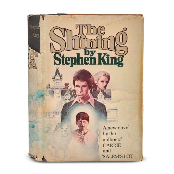 Bonhams Skinner : Stephen King, The Shining, 1st Edition Copyright 1977