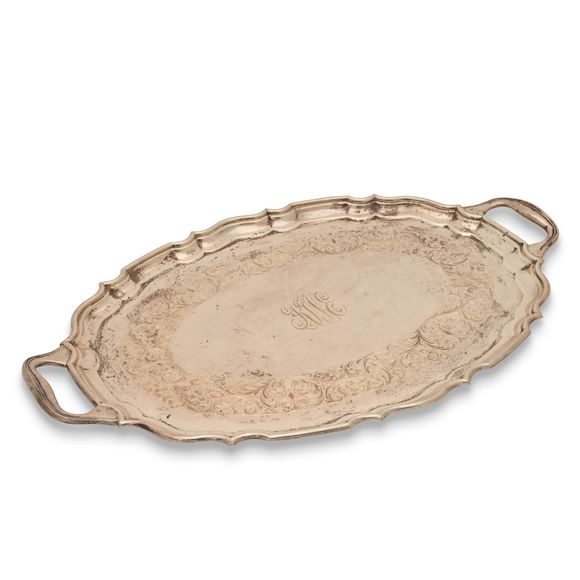 Bonhams Skinner : BIRKS STERLING SILVER SERVING TRAY