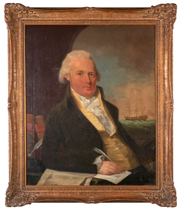 Bonhams Skinner : Important Portrait of Major Samuel Shaw (1754-94), Aide-de-camp to General ...