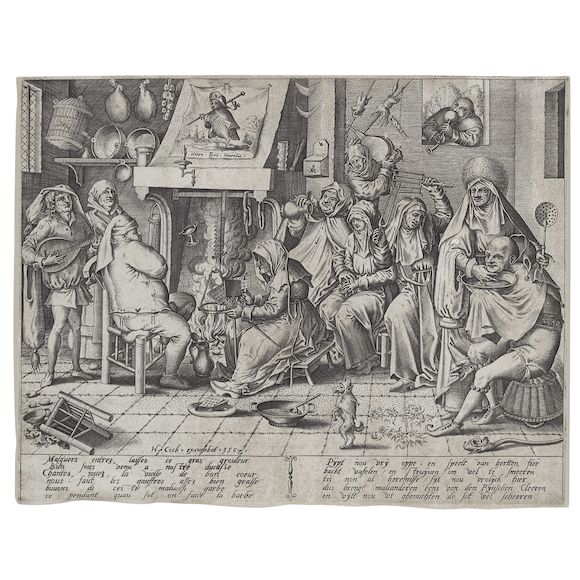 Bonhams : After Hieronymous Bosch (circa 1450-1516) by Pieter van der ...
