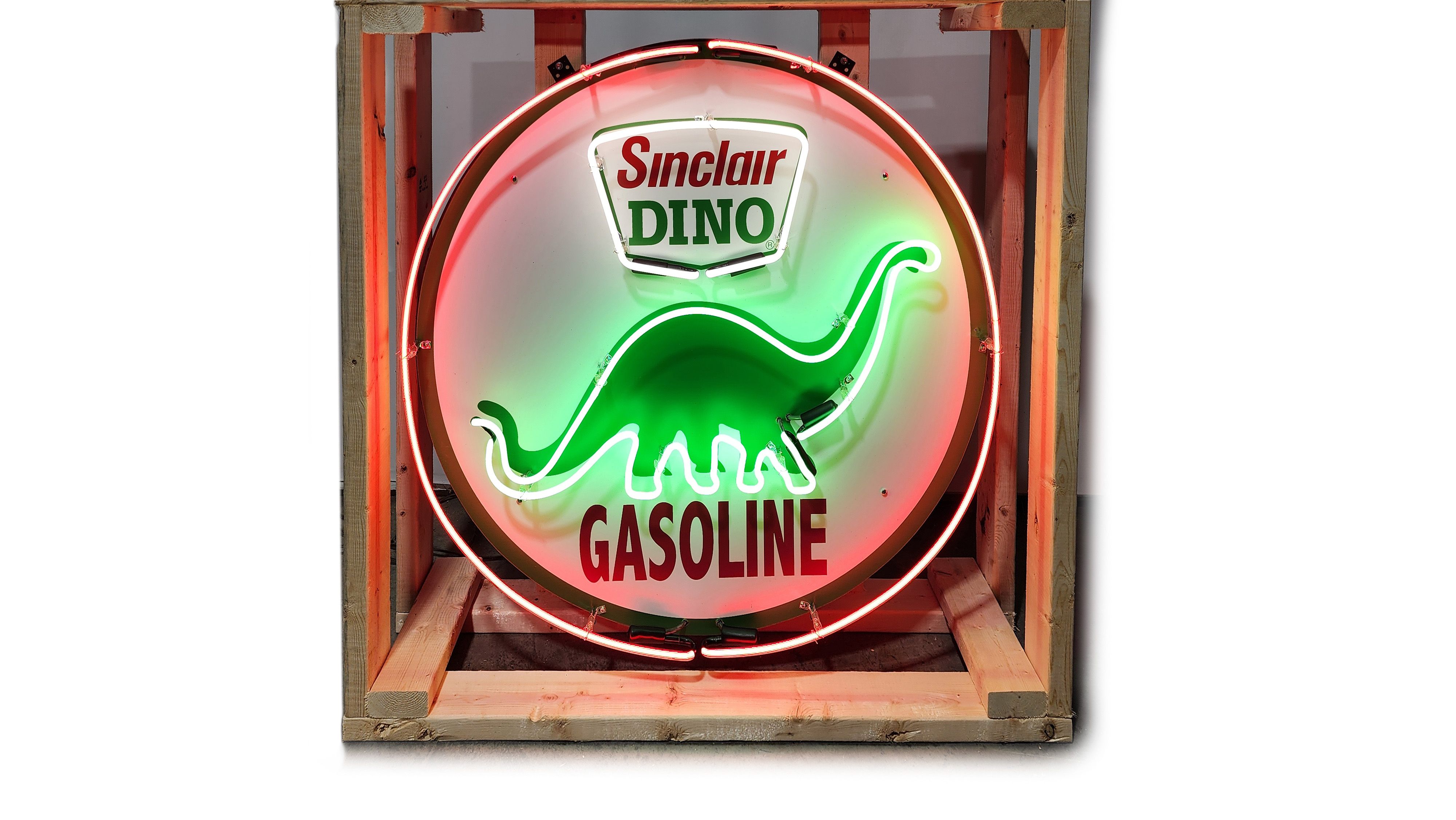Bonhams Cars : A custom Sinclair neon sign