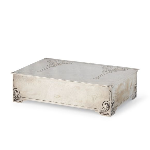 Bonhams Skinner : GERMAN ART NOUVEAU BOX c. 1907, indistinct maker's ...