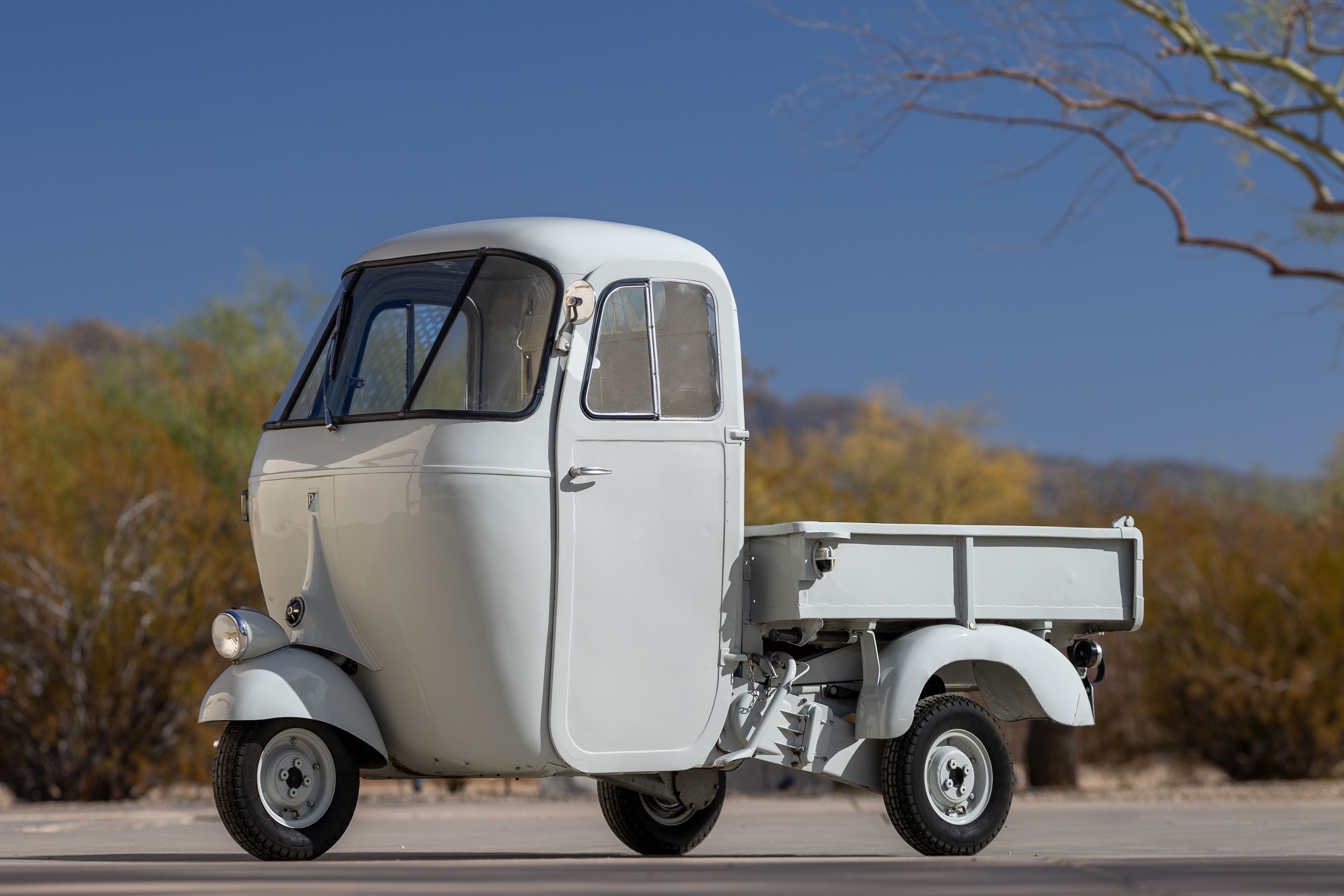 Bonhams Cars : 1956 Piaggio 125cc Ape Ribaltabile Frame no. AC1T33477