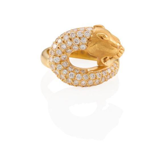Bonhams : CARRERA Y CARRERA 18K GOLD AND DIAMOND RING