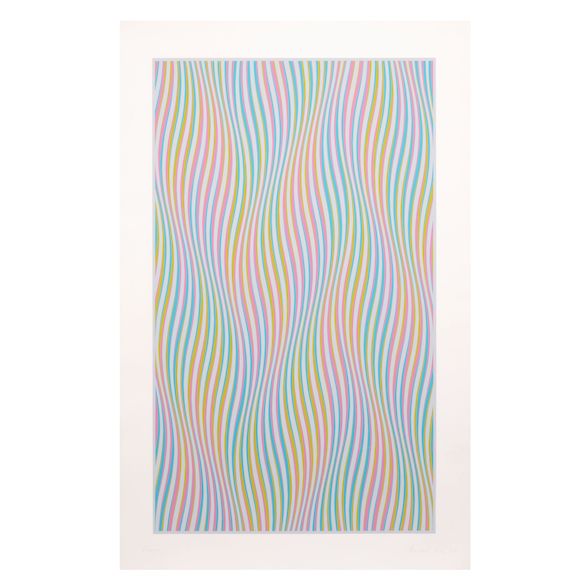 Bonhams : Bridget Riley (born 1931); Elapse;
