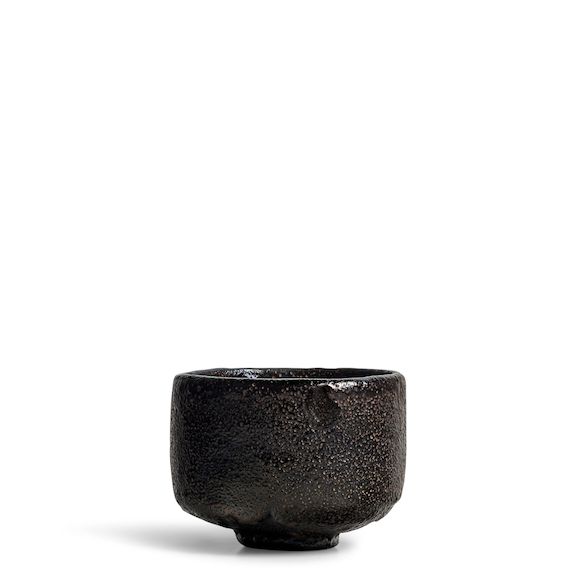 Bonhams : RAKU SŌNYŪ (KICHIZAEMON V, 1664-1716) A Black Raku Ware Tea ...