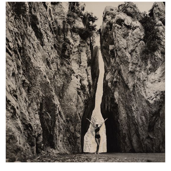 Bonhams : Gleb Derujinsky (1925-2011); Model Wearing a Tom Brigance ...