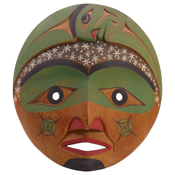 Bonhams : A Tim Paul mask, "November Moon," 1999