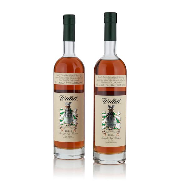 Bonhams Skinner : Willett Rye 4 Years Old (2 bottles, 750ml)