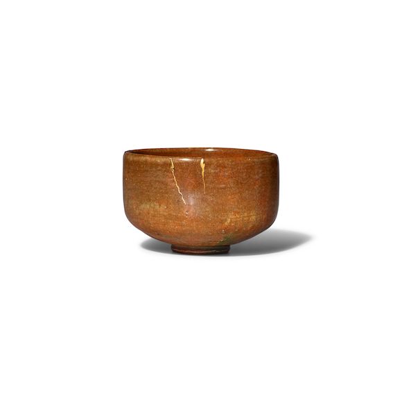 Bonhams : RAKU SŌNYŪ (KICHIZAEMON V, 1664-1716) A Red Raku Ware Tea ...