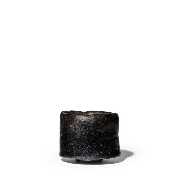 Bonhams : RAKU SŌNYŪ (KICHIZAEMON V, 1664-1716) A Black Raku Ware Tea ...