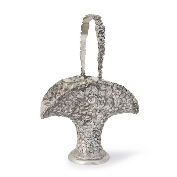 Bonhams Skinner : Baltimore Silversmiths MFG CO. Sterling Silver Flower ...