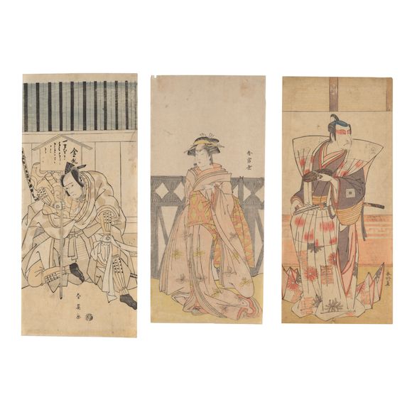 Bonhams : KATSUKAWA SHUNKŌ (1743-1812), KATSUKAWA SHUN'EI (1762-1819 ...