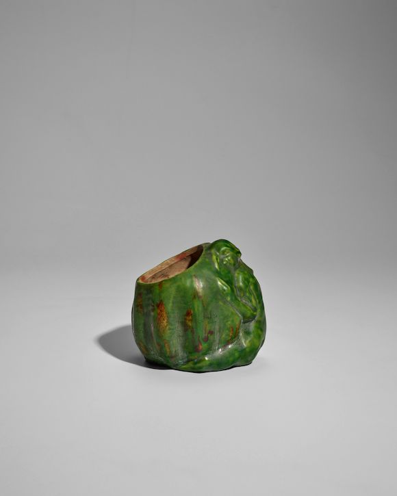 Bonhams Skinner : FRANCOIS-RUPERT CARABIN (1862-1932) TOBACCO JAR ...